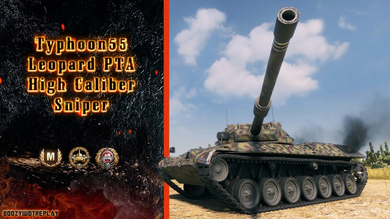 Typhoon55 Leopard PTA High Caliber Sniper - YouTube