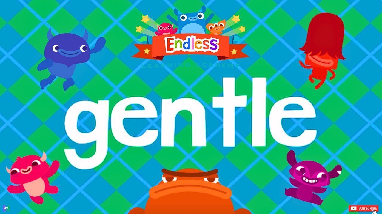 📚 Word of the Day: "GENTLE" | Explained for Kids by Endless Learning ...