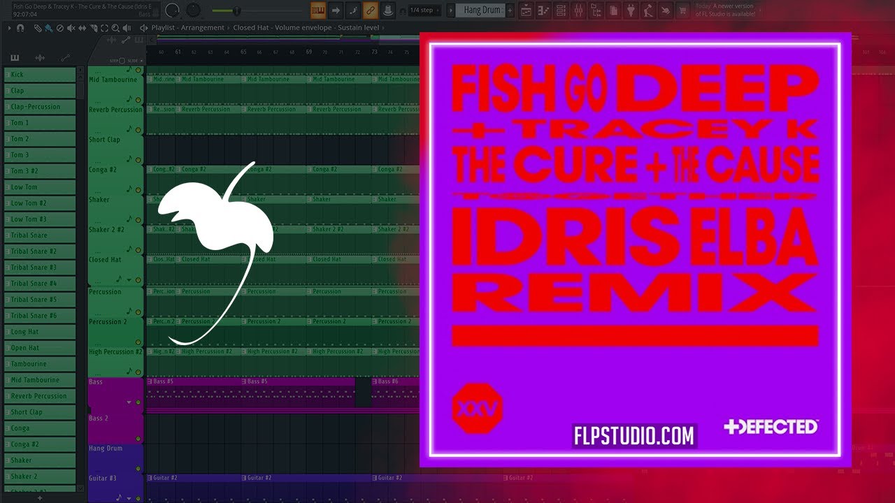 Fish Go Deep & Tracey K - The Cure & The Cause (Idris Elba Remix) (FL ...