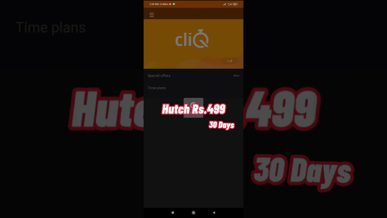 Hutch Rs.499 special package speed test - YouTube