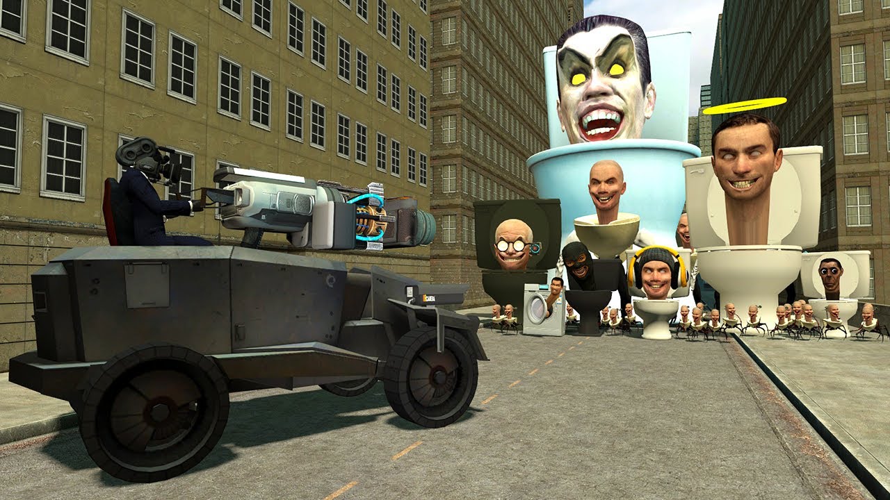 NEW CAMERA MAN APC VS ALL SKIBIDI TOILET BOSSES In Garry's Mod! - YouTube