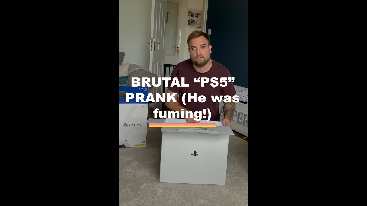 Brutal Playstation 5 Prank (I've never been this angry before) - YouTube