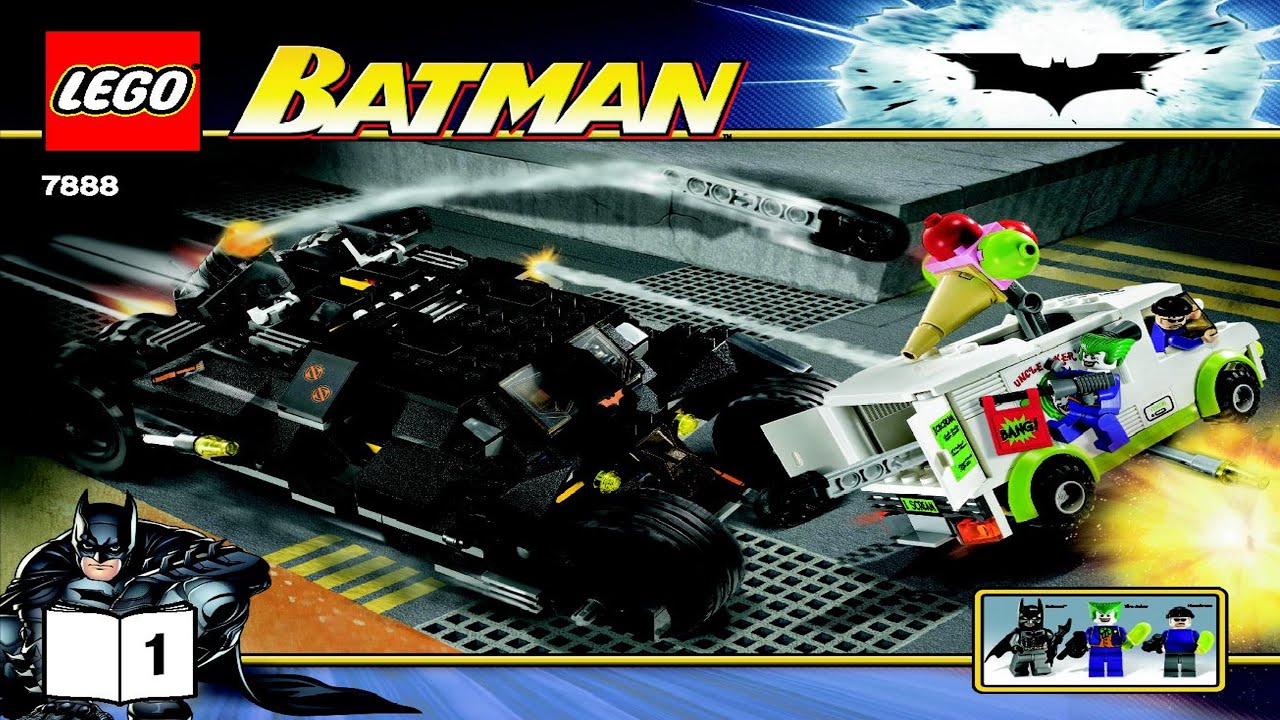LEGO instructions - Batman ™ - 7888 - The Tumbler™ Joker's Ice Cream ...