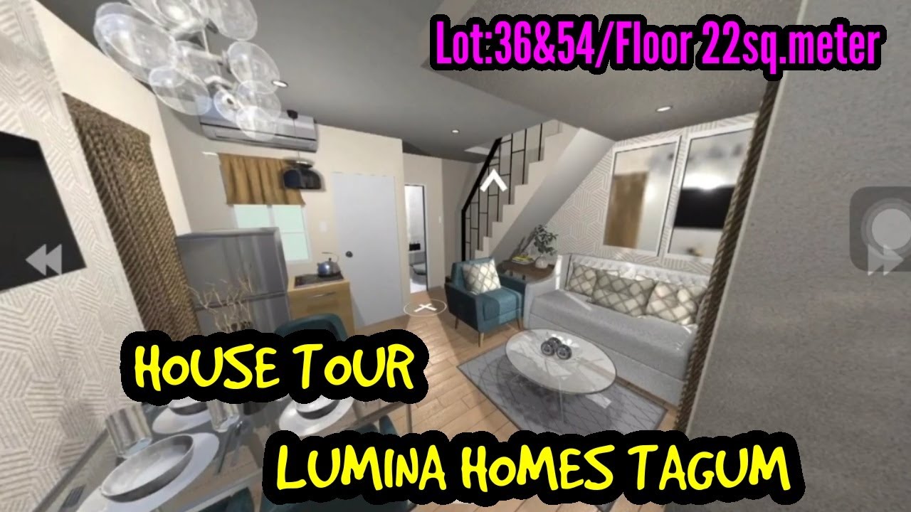 VIRTUAL HOUSE TOUR💗LUMINA HOMES TAGUM💗ANGELI TOWN HOUSE - YouTube