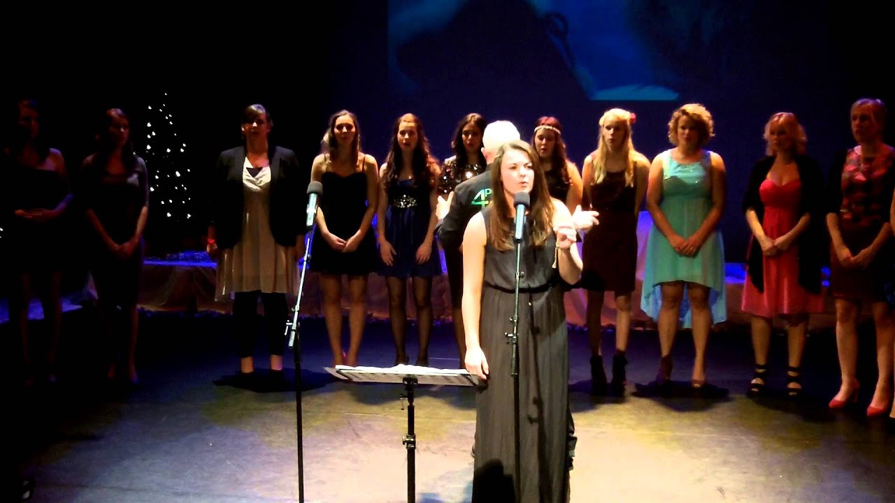amber van dijk. where are you christmas popkoor 4-us - YouTube