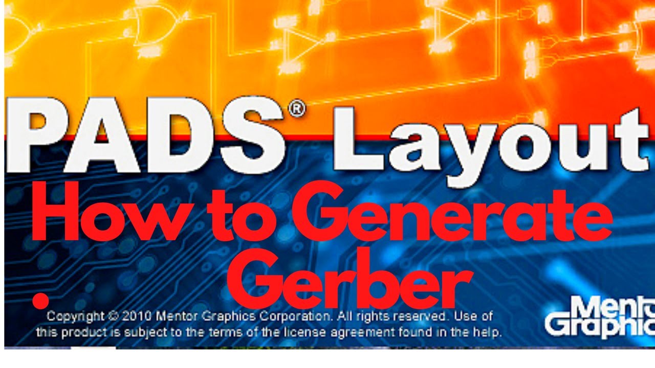 How to generate Gerber in PADS | How to generate Gerber from PADS PCB ...