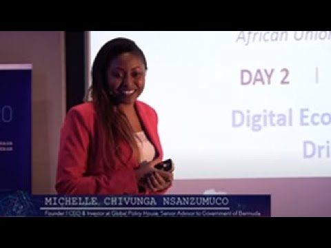 Blockchain Africa Conference 2020 - Michelle Chivunga Nsanzumuco - YouTube