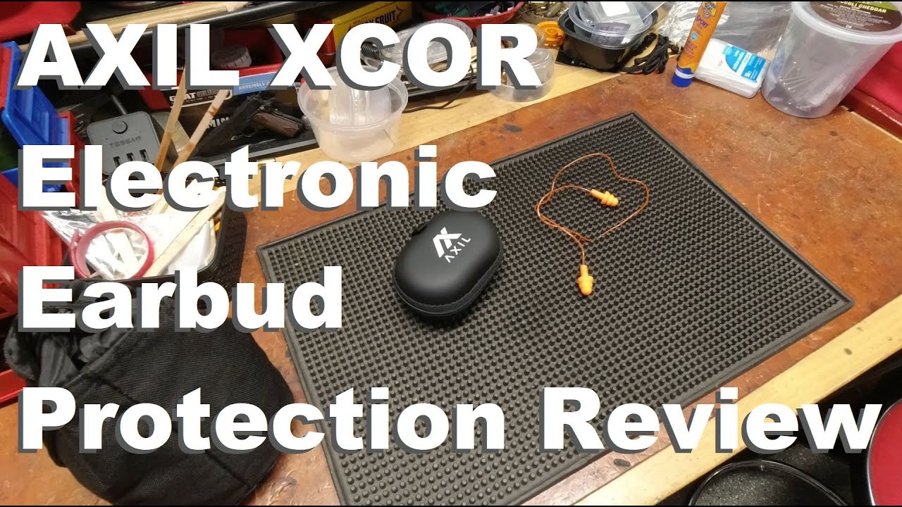 AXIL XCOR Electronic Hearing Protection Earbuds: First Look and Usage ...