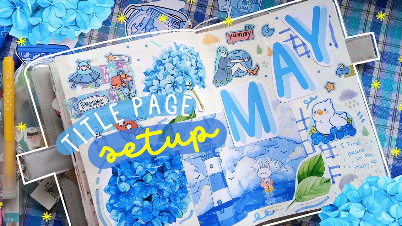 May Title Page Setup 2022 | Tweetums - YouTube