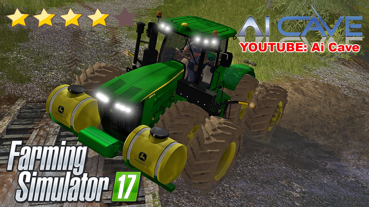 Farming Simulator 2017 Tractor Mods - Need Power? JOHN DEERE 9560R ...