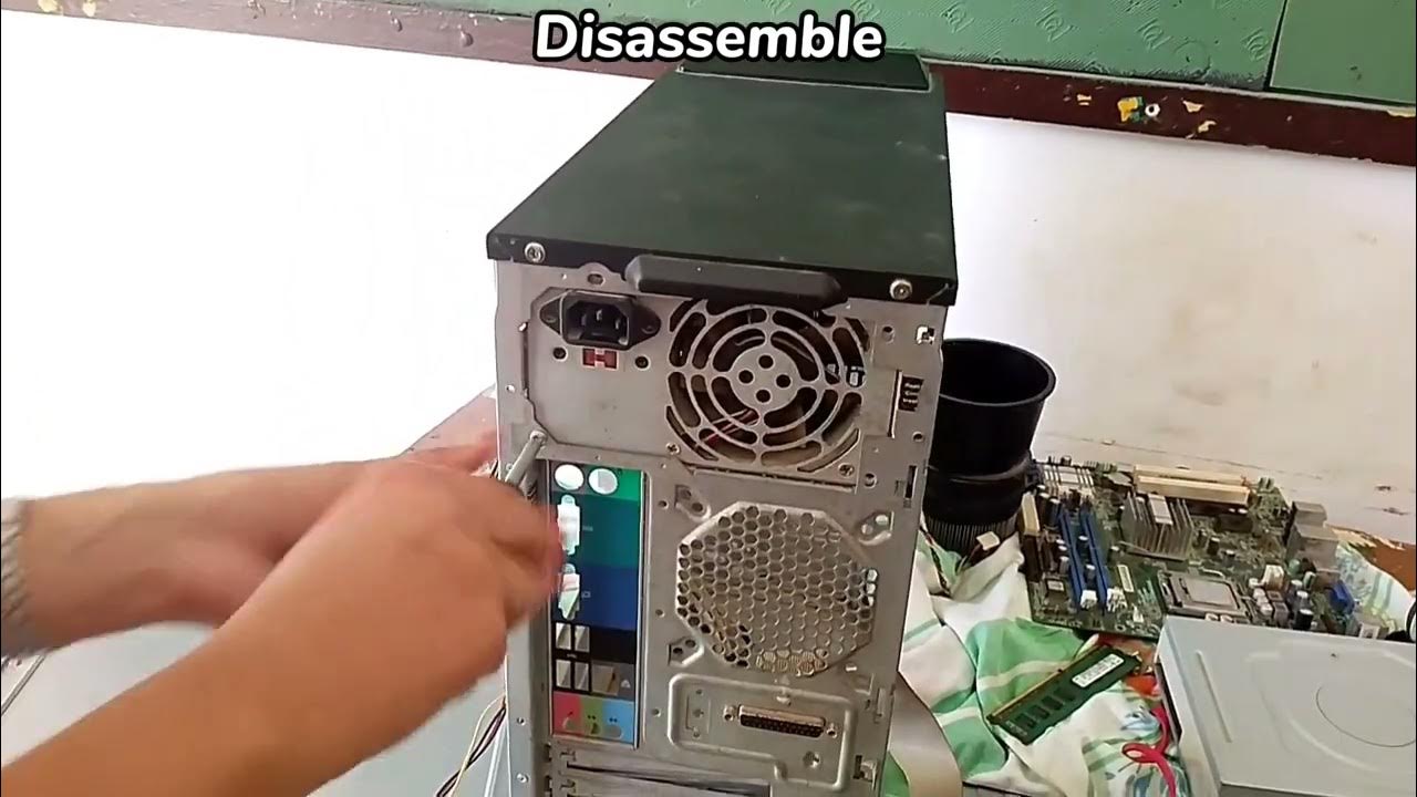 Disassemble & Assemble a System Unit (Step by Step process) - YouTube