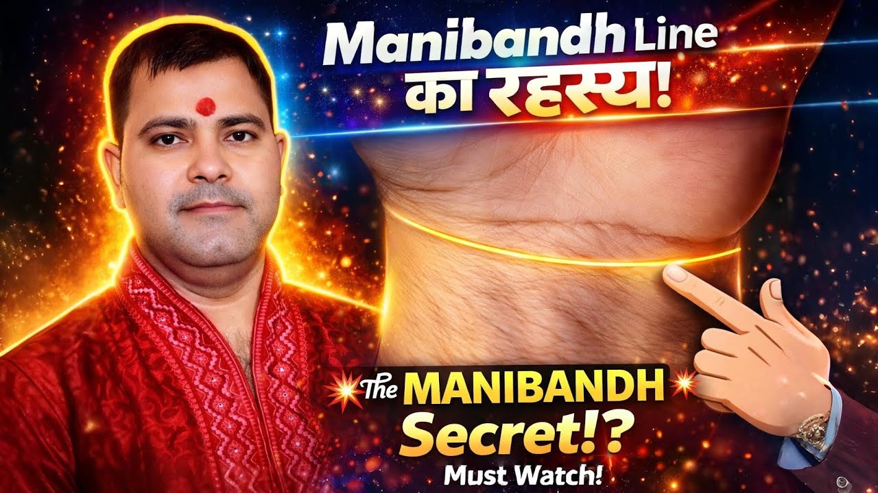 Manibandh Line On Palm | आपके हाथ में कितनी मणिबंध रेखाएं है? Manibandh ...