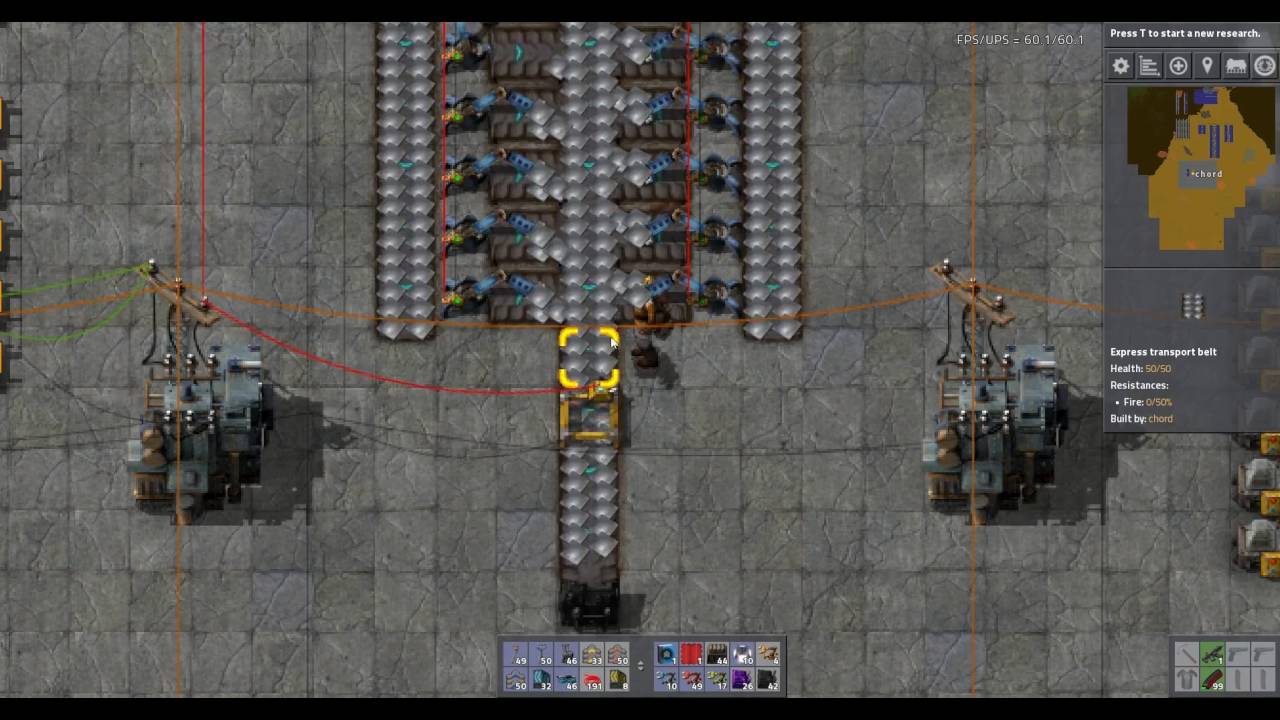 Factorio: Belt Compression Testing - YouTube