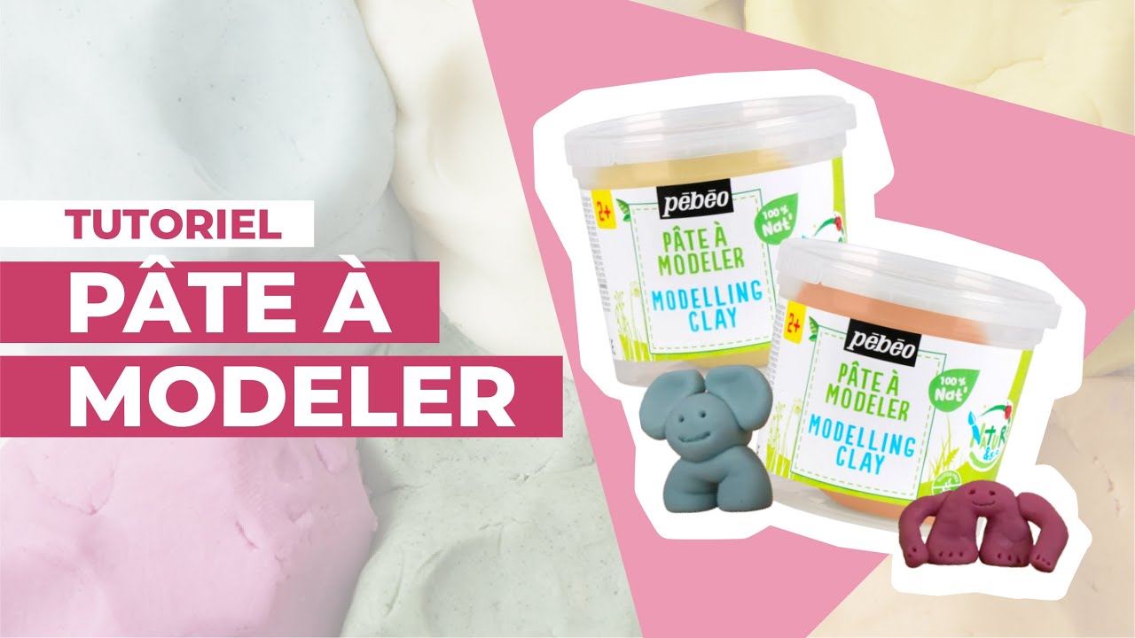 Pébéo Pâte à modeler tutoriel - YouTube