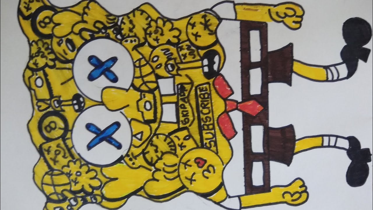 Spongebob doodle - YouTube