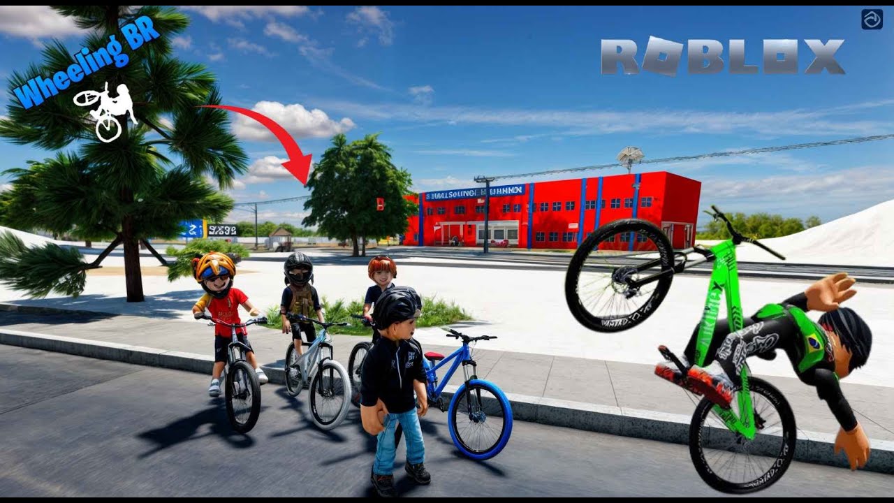 PRIMEIRA VEZ JOGANDO WHEELING BR NO ROBLOX MUITO GRAU !! @Jotadograu244 ...
