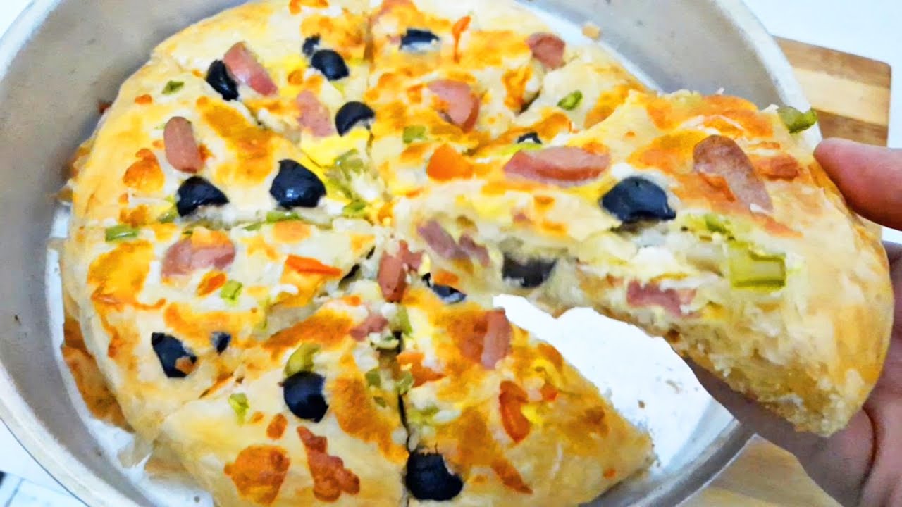 Arabic Pizza Fateera Without Dough Quick and Easy Recipe yet Very ...