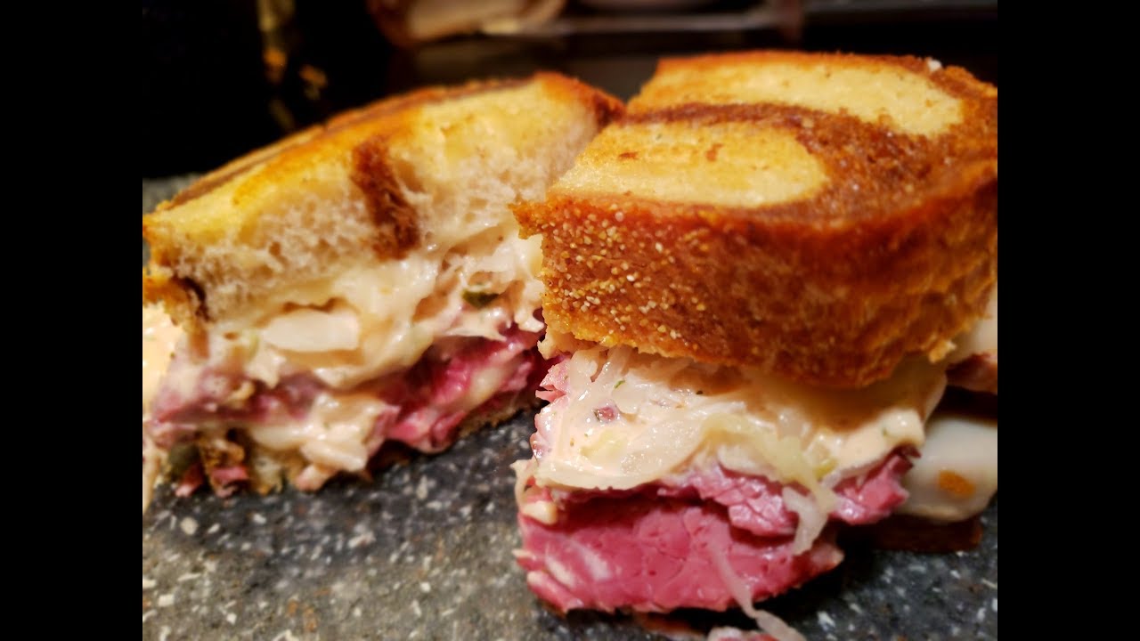 Authentic Ruben Sandwiches - Griddled on the Broilking - YouTube