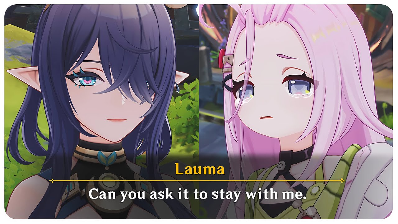 Lauma Helps Aino's Pet Deer (Cutscene) Anecdote | Genshin Impact 6.0 ...