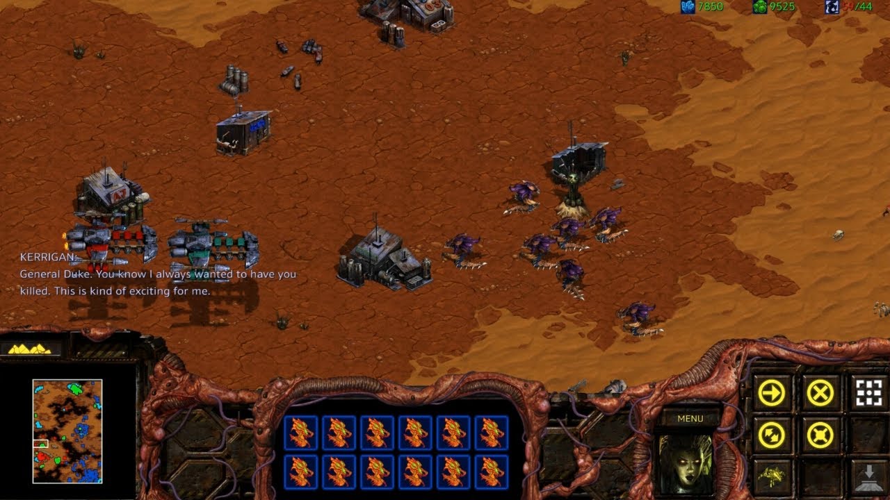 StarCraft Remastered | General Edmund Duke Dies / Death - YouTube