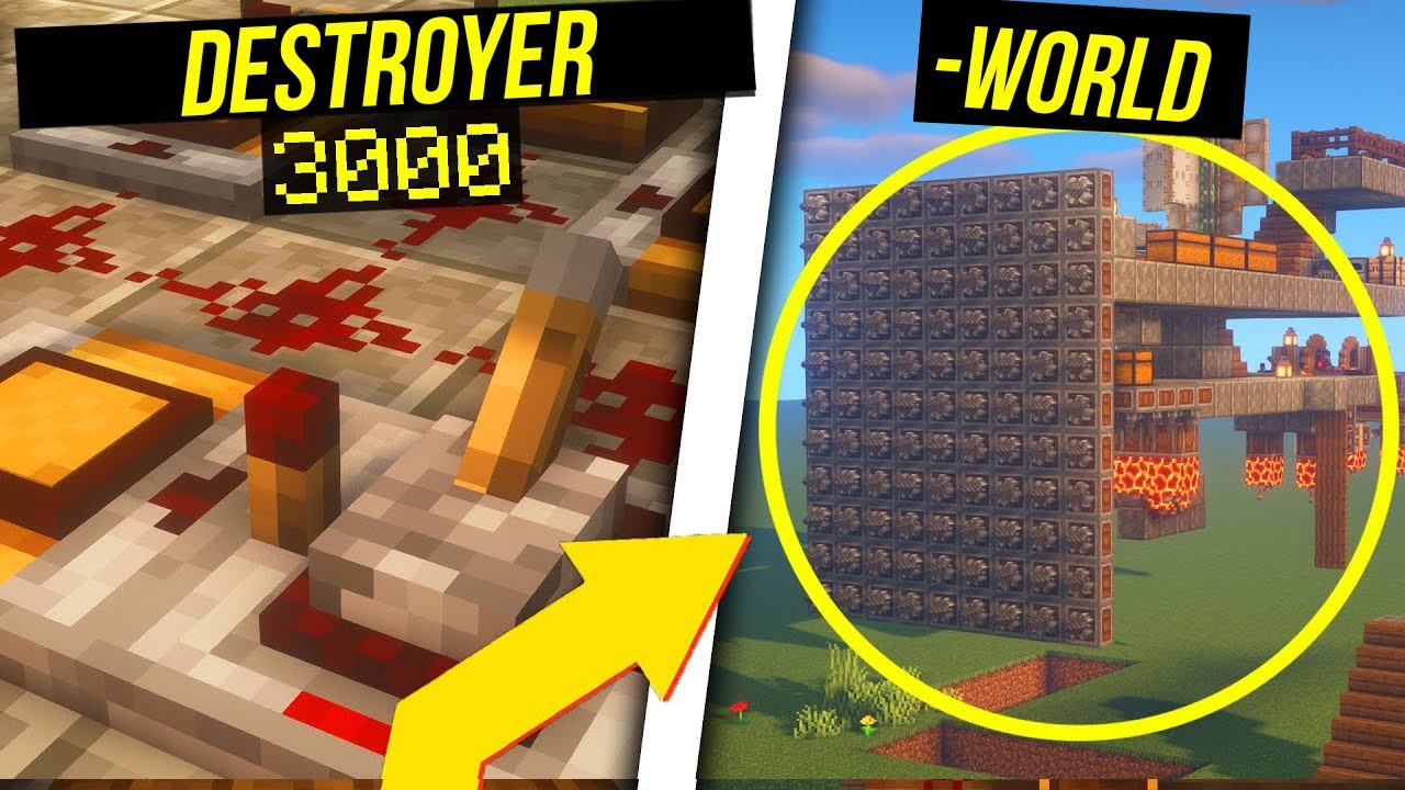Create mod. DESTROYER OF WORLDS 3000 1.16.5-1.18.2 (minecraft java ...