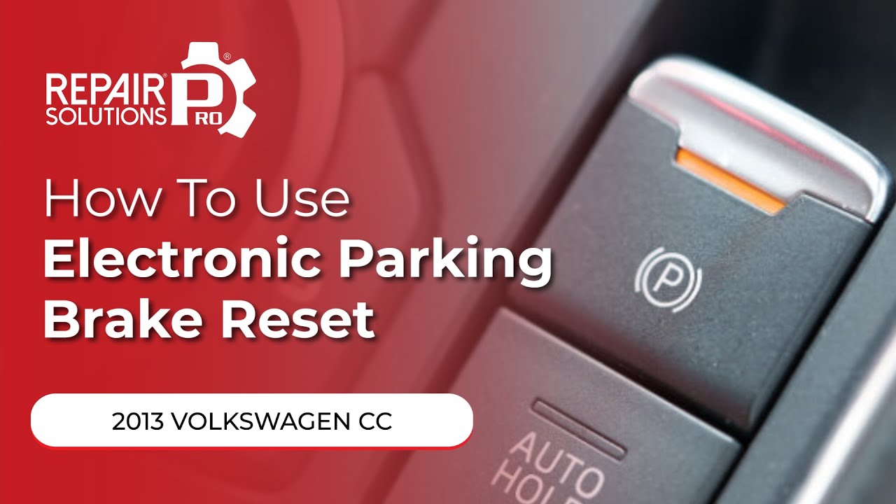 How to Use Electronic Parking Brake Reset Function on SDS | 2013 ...