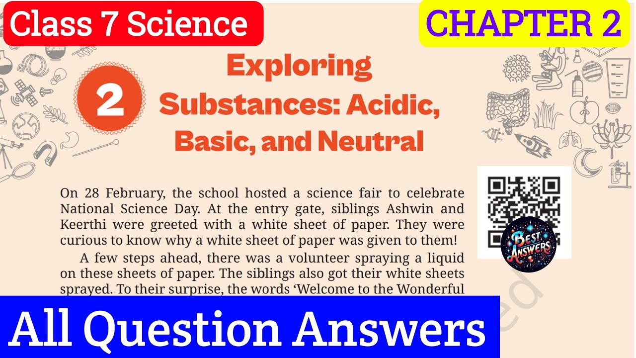 Class 7 Science Chapter 2 Question Answer | Exploring Substances ...