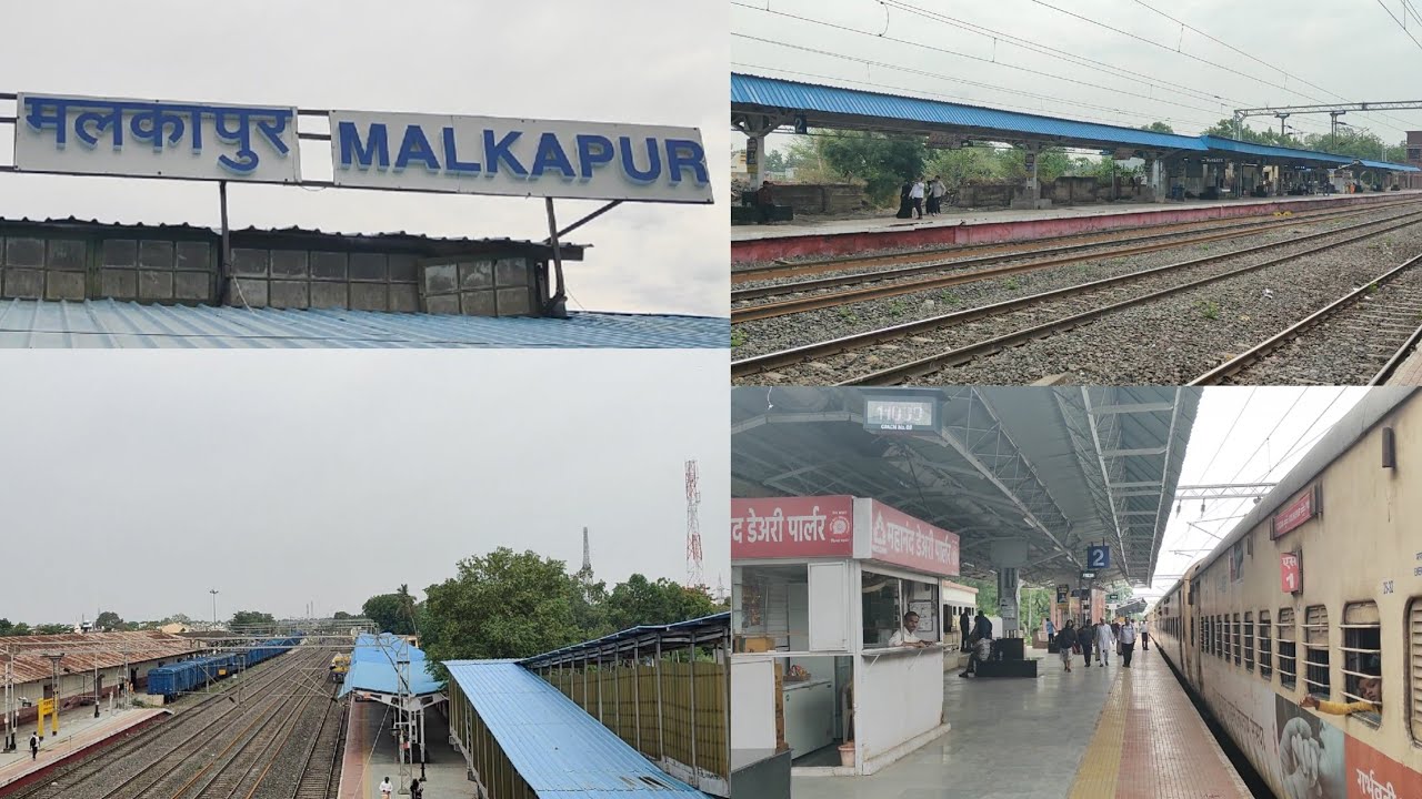 Malkapur Railway Station | मलकापुर रेलवे स्टेशन | VlogGoals - YouTube