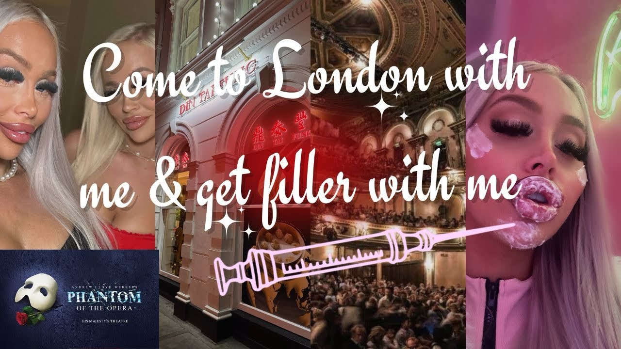 COME TO LONDON & GET FILLER WITH ME !! LIP FILLER | PHANTOM OF THE ...