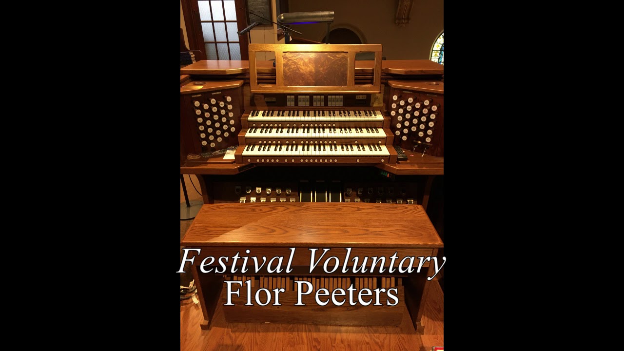 Festival Voluntary - Flor Peeters - YouTube