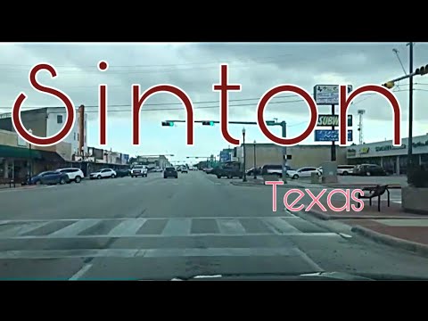 Sinton, Texas - Driving Through The Town - YouTube