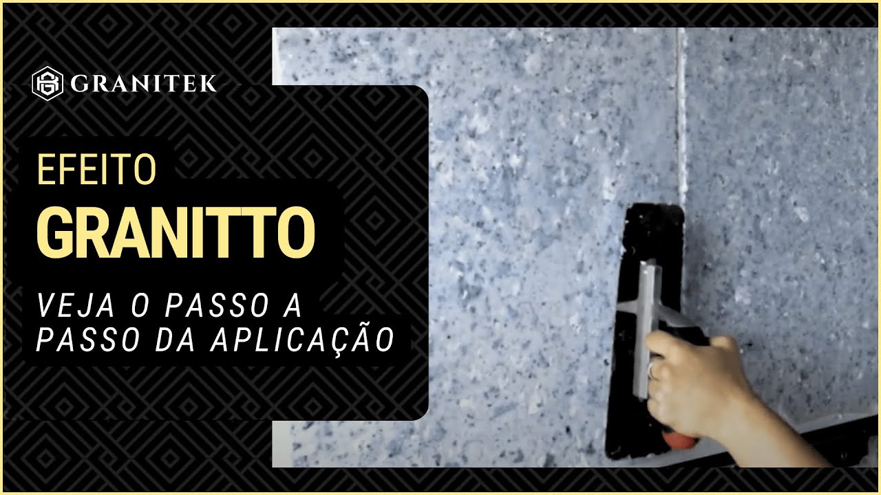Textura Granitto - Aplicação da textura - YouTube