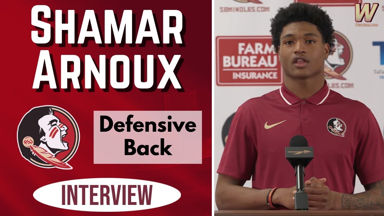FSU Football Freshman DB Shamar Arnoux on Mentality, Choosing 'Noles | Warchant TV #FSU - YouTube