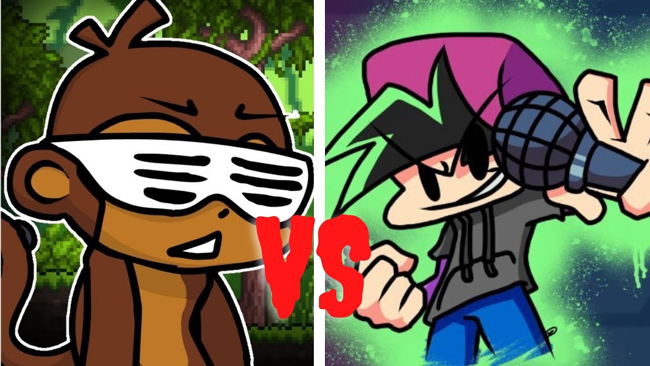 Friday Night Funkin' : Vs Monkey | FNF MODS - YouTube