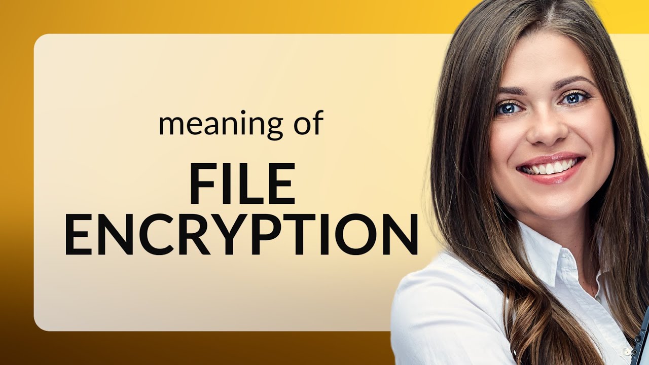 Understanding File Encryption: A Simple Guide - YouTube