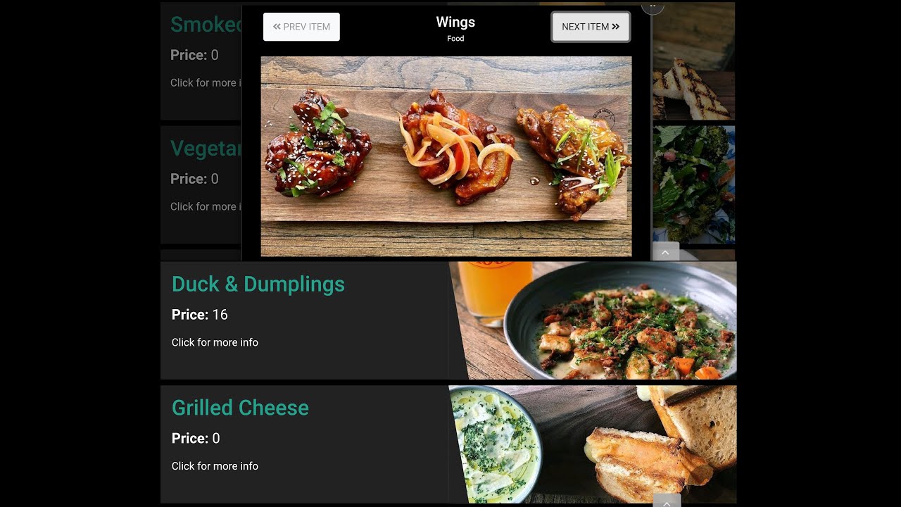 How Picture Menus Works - YouTube