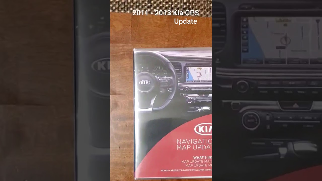2011 to 2013 Kia Factory GPS Update - YouTube