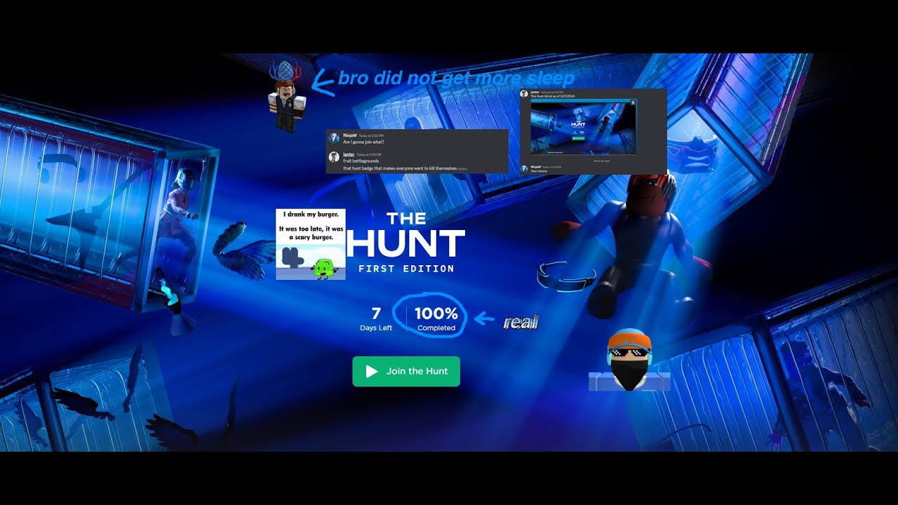 (Roblox) The Hunt 100% Complete - YouTube