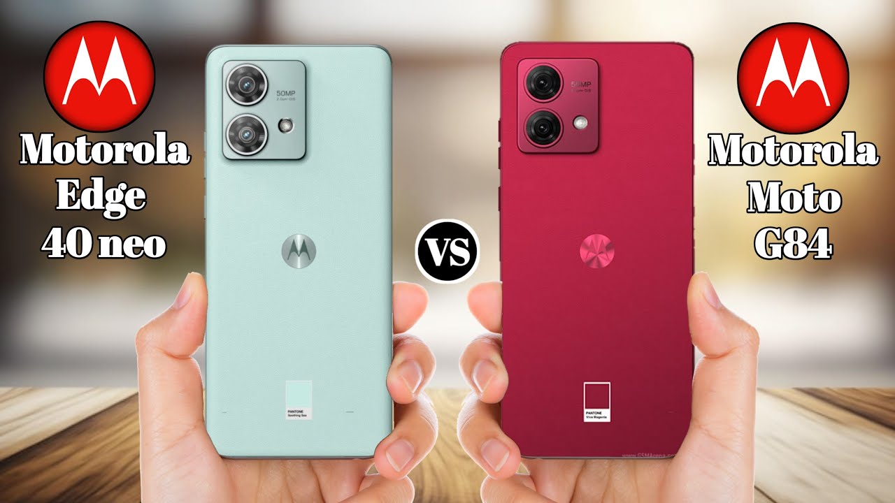 Motorola Edge 40 Neo Vs Motorola Moto G84 - YouTube