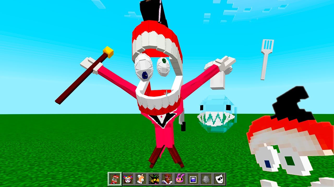 Pomni Transformation to Abstraction in Minecraft [The Amazing Digital ...