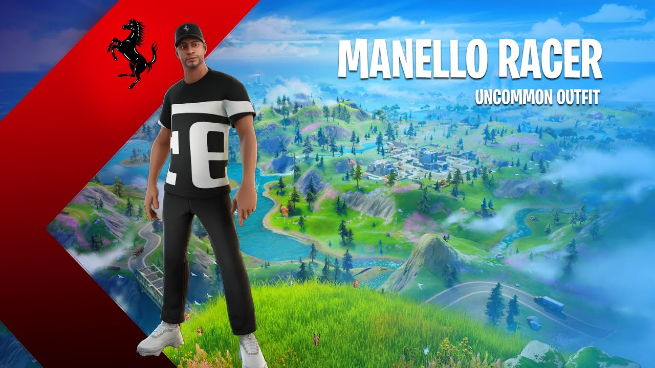 Maranello Racer | Uncommon Outfit Skin | Fortnite - YouTube