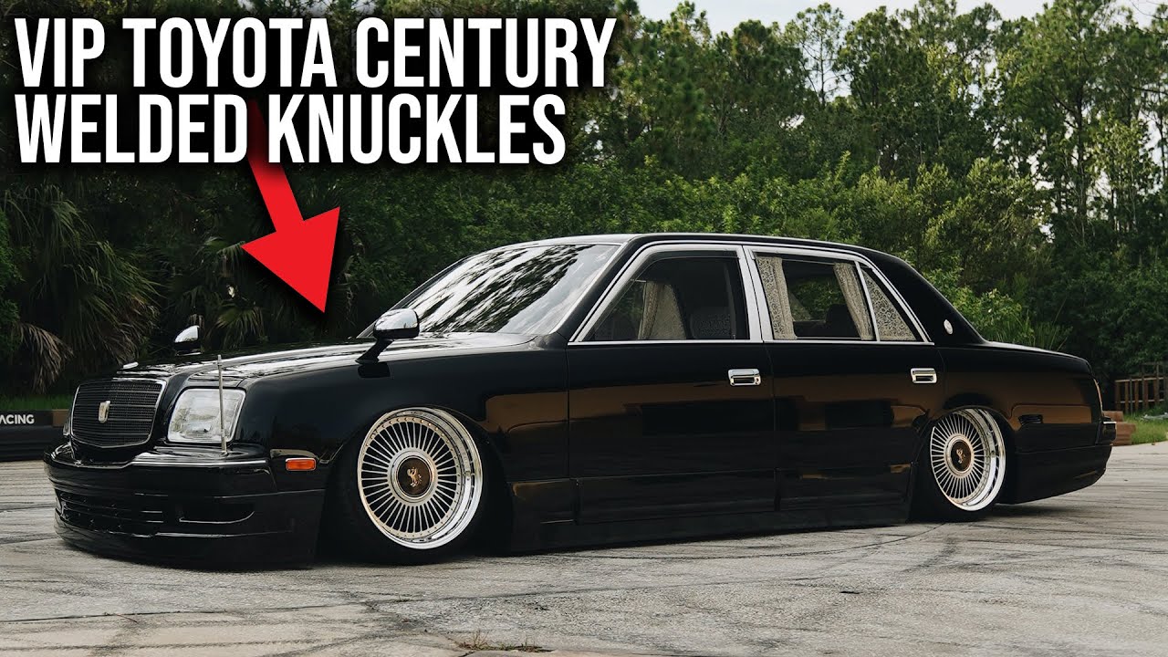 Building Custom Suspension arms for my V12 Toyota Century! - YouTube