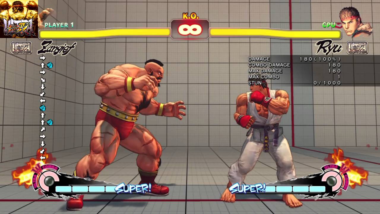USF4: Zangief KARA SPD - YouTube