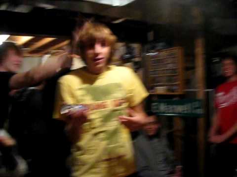 does smashing beer cans on your head hurt? - YouTube