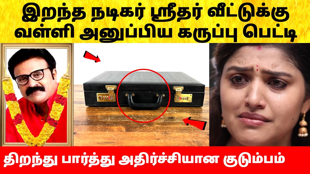 சீரியல் நடிகர் ஸ்ரீதர் வீட்டுக்கு வந்த பெட்டி! Valliyin Velan Serial ...
