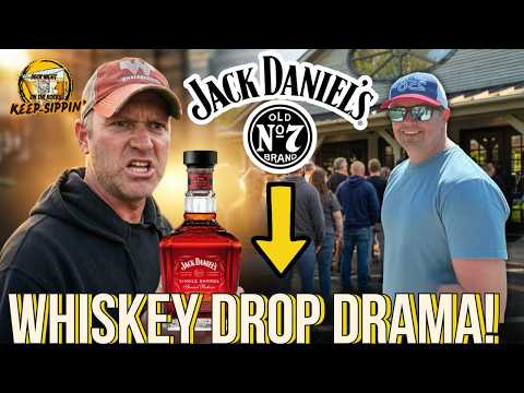 JACK DANIEL'S SPECIAL RELEASE WHISKEY DROP GOT HEATED AND IT WASNT WEATHER RELATED