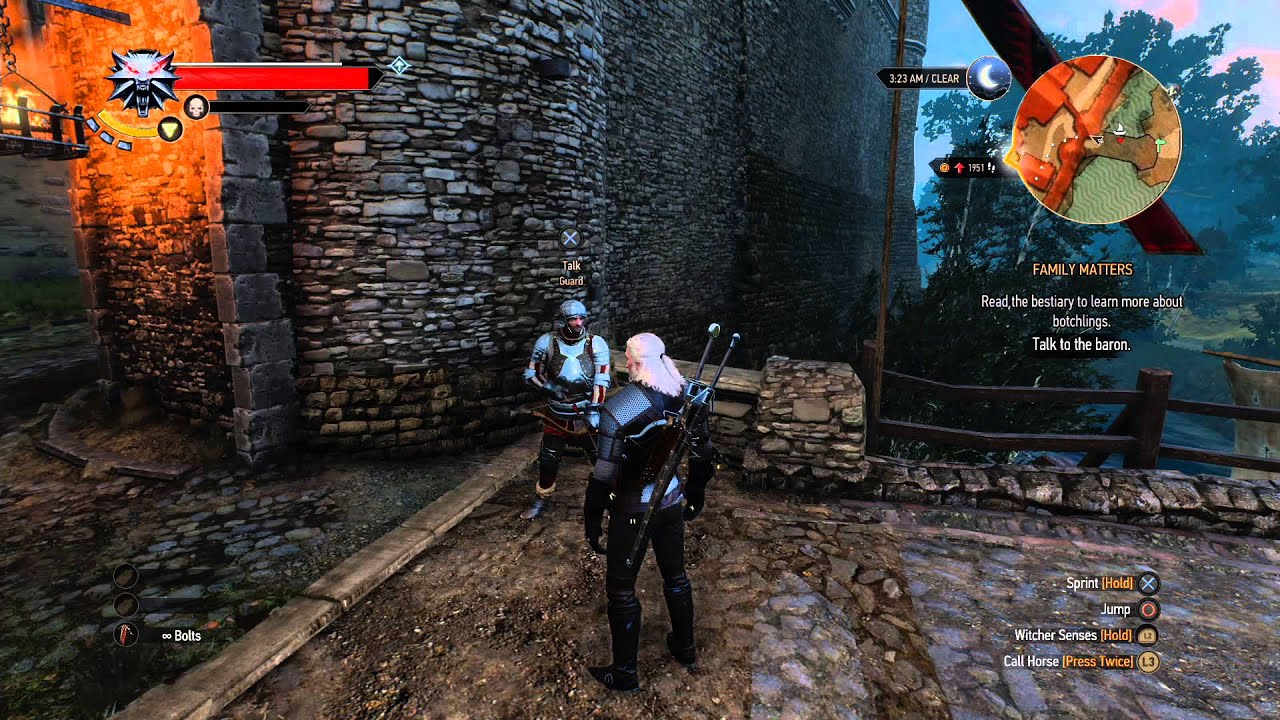 The Witcher 3 Oxenfurt Gate - YouTube