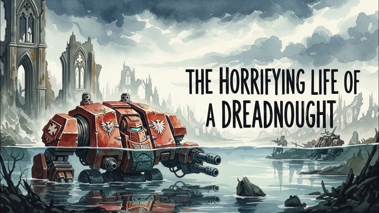 The Horrifying Life Of a Dreadnought in Warhammer 40k - YouTube
