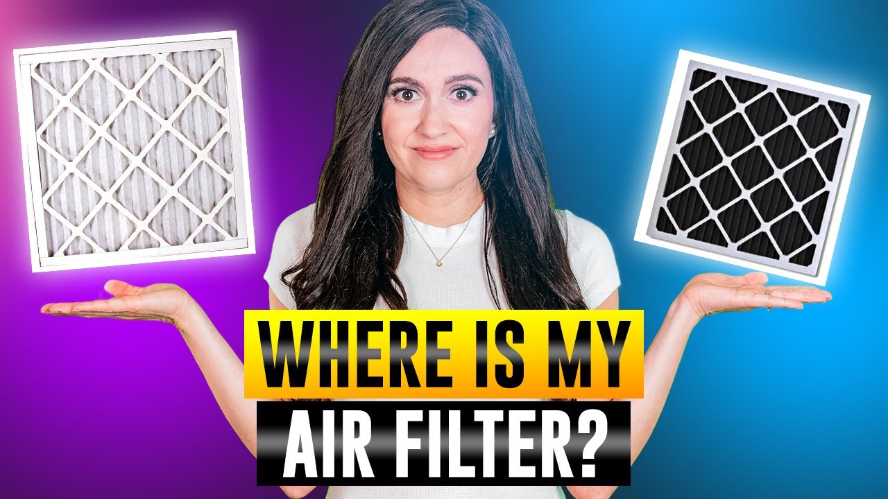 Where is my home air filter located? - YouTube