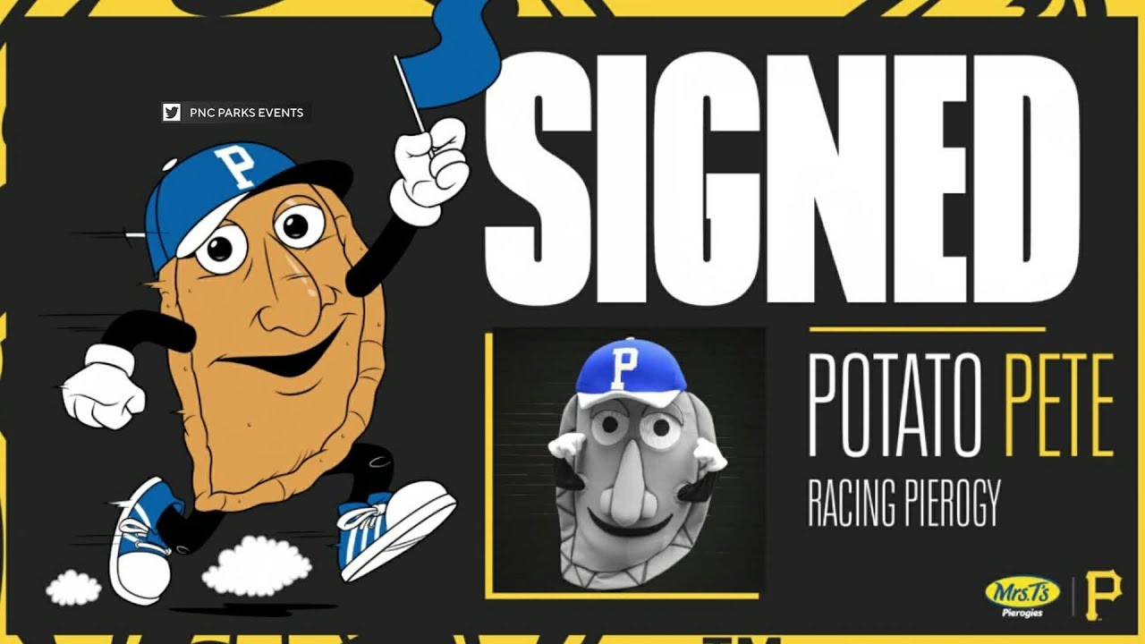 Potato Pete returns to Great Pittsburgh Pierogy Race at PNC Park - YouTube
